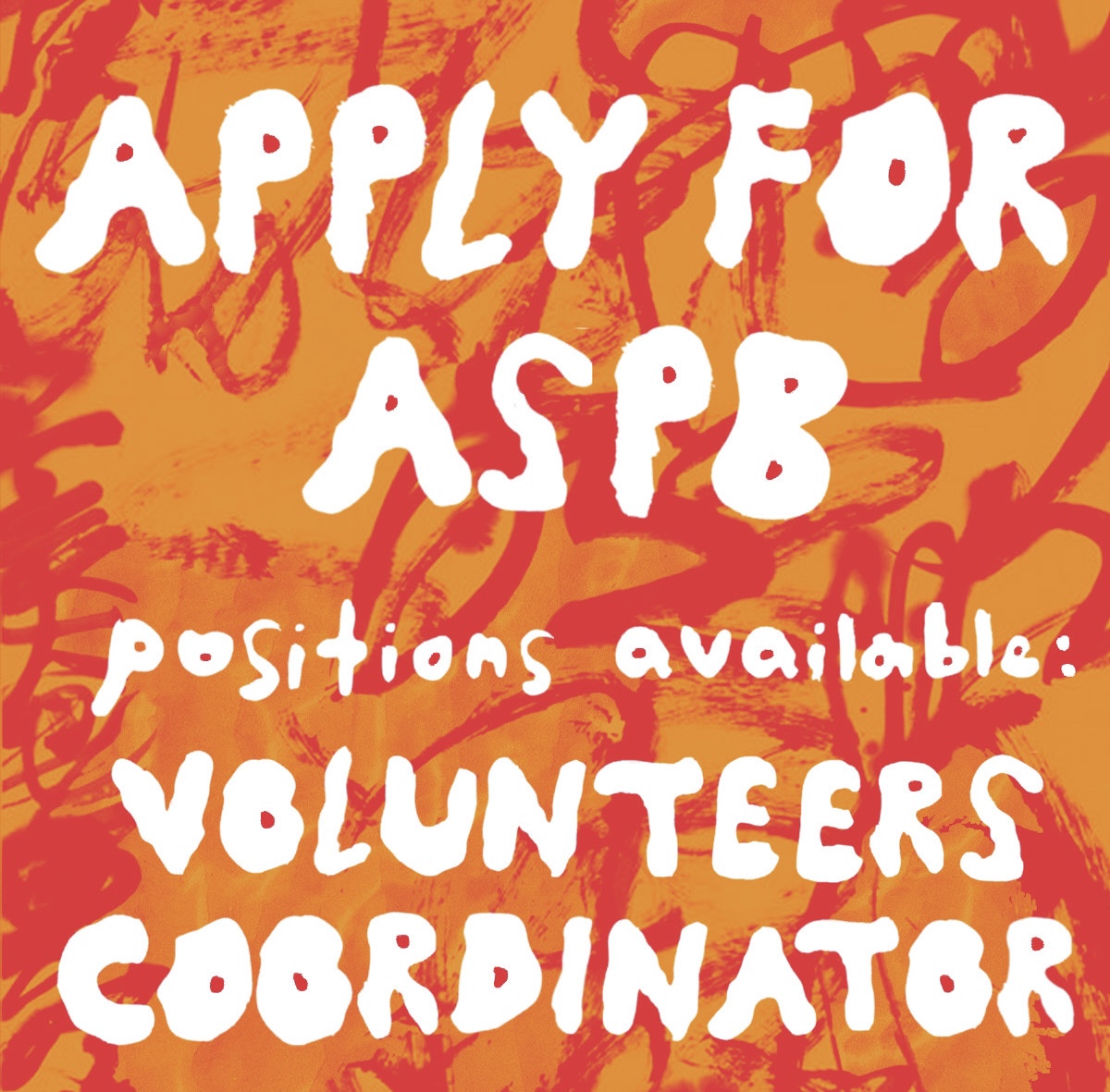 ASPB IS HIRING! – AS PROGRAM BOARD